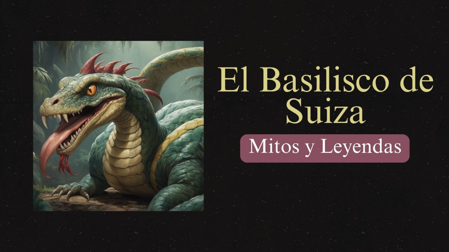 El Basilisco de Suiza - Tinta Negra